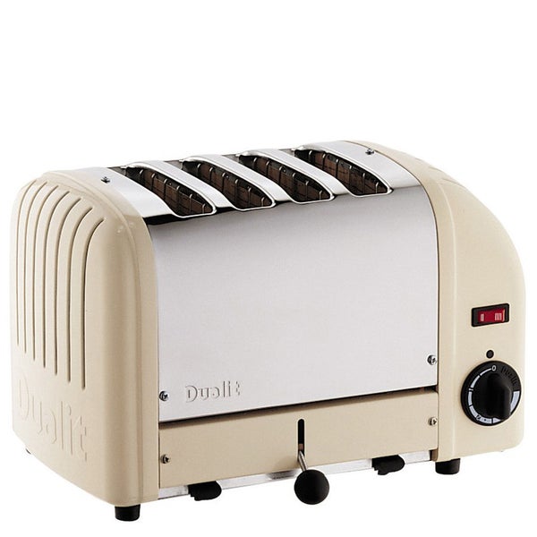 Dualit Classic Vario 4 Slot Toaster Utility Cream Homeware - Zavvi UK