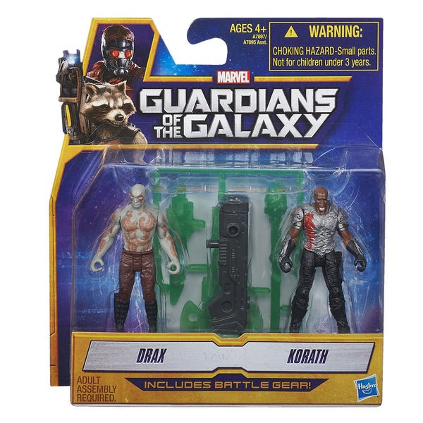 Guardians of the Galaxy Draz and Korath Action Figures Merchandise ...