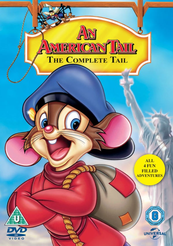 American Tail 1-4 Box Set DVD - Zavvi UK
