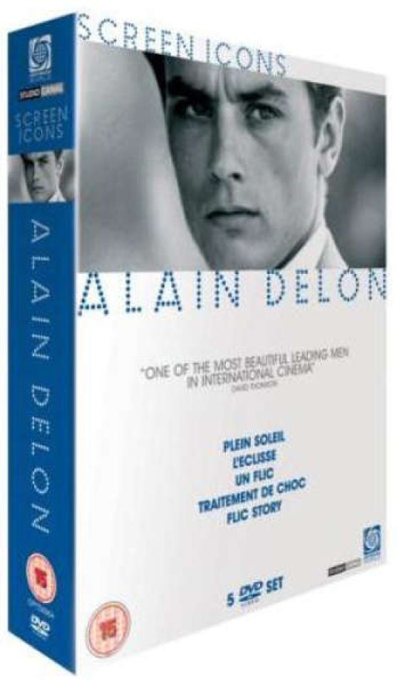 Alain Delon Box Set - Screen Icons DVD - Zavvi UK