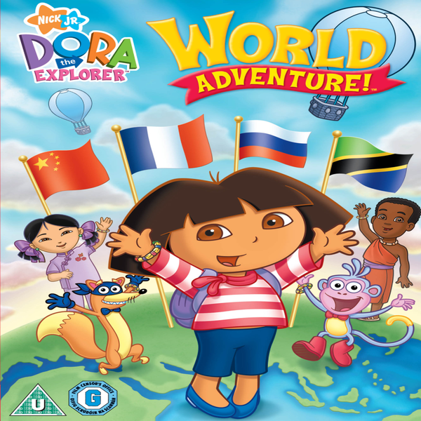 Dora The Explorer - World Adventure DVD - Zavvi UK
