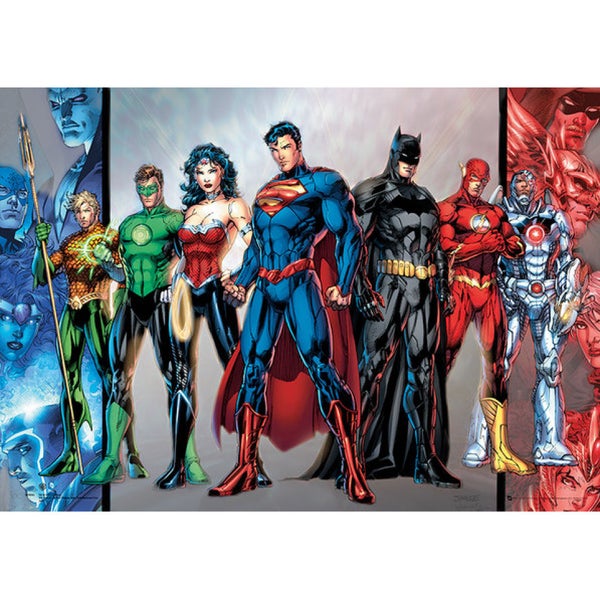 DC Comics Group - Metallic Poster - 47 x 67cm Merchandise - Zavvi UK