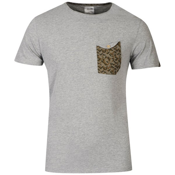 Boxfresh Men's Lacchan Camo T-Shirt - Grey Marl Mens Clothing - Zavvi UK