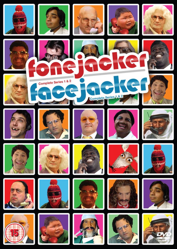 Fonejacker 1 and 2 / Facejacker 1 and 2 DVD - Zavvi UK