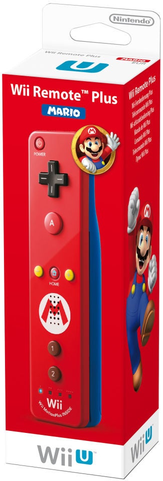 Limited Edition Wii U Remote Plus - Mario Wii U accessories - Zavvi UK
