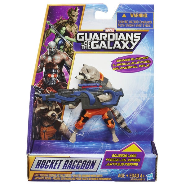 Guardians of the Galaxy Rapid Revelers Rocket Raccoon Action Figure ...