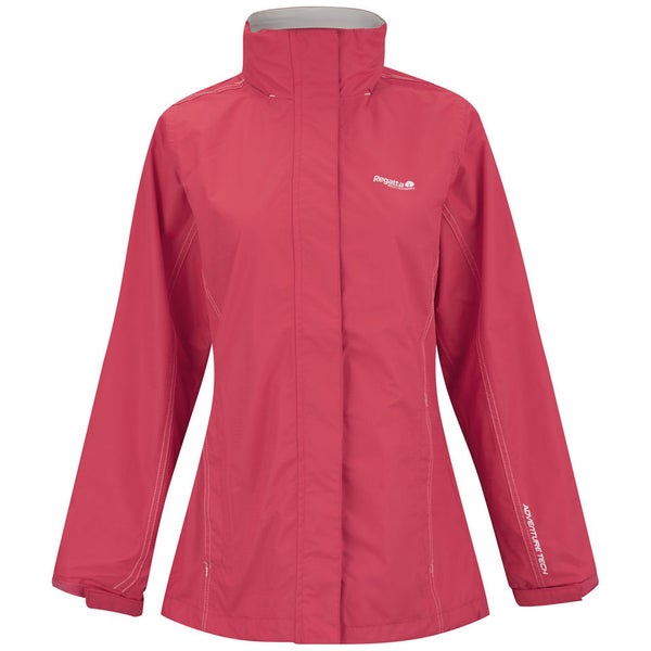 Regatta Women's Laska Waterproof ISOTEX 5000 Hooded Jacket - Rosebud ...