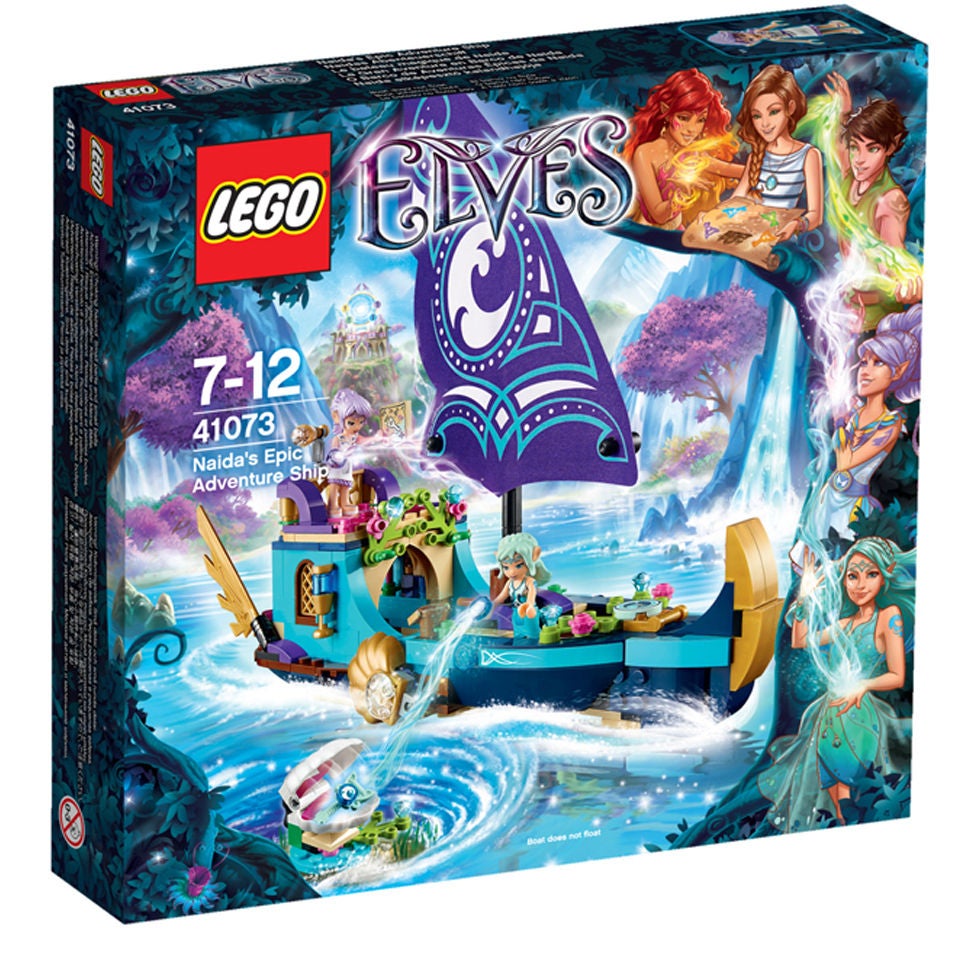 LEGO Elves: Naida's Epic Adventure Ship (41073) - IWOOT UK
