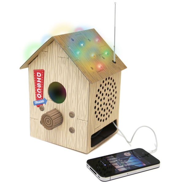 Bird Box Radio and MP3 Speaker - IWOOT UK