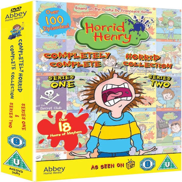 Horrid Henry - Complete Series 1 and 2 DVD - Zavvi UK