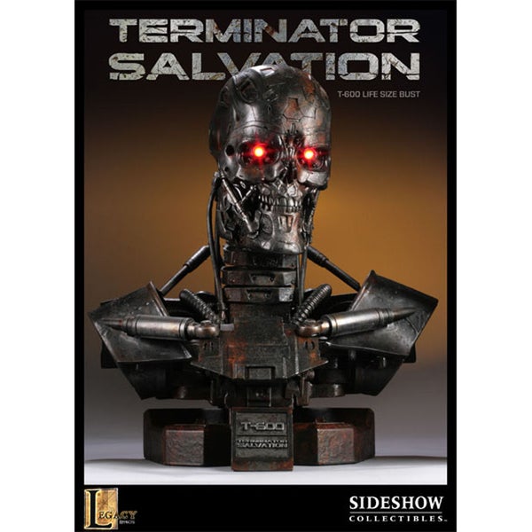 Sideshow Collectibles T:600 Terminator Lifesize Bust Merchandise - Zavvi UK