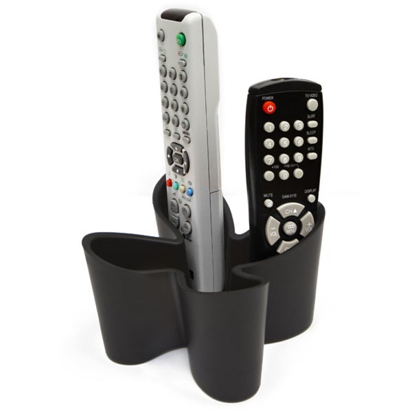 Cozy Remote Control Tidy - Black - IWOOT UK