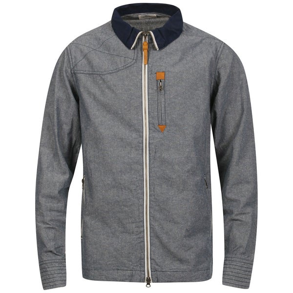 Boxfresh Men's Bola Jacket Chambray - Light Blue Mens Clothing - Zavvi UK