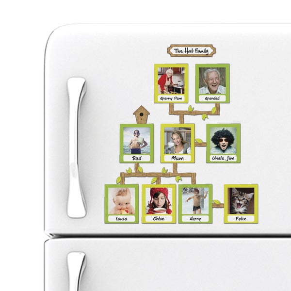 Family Tree Magnetic Photo Frames - IWOOT UK