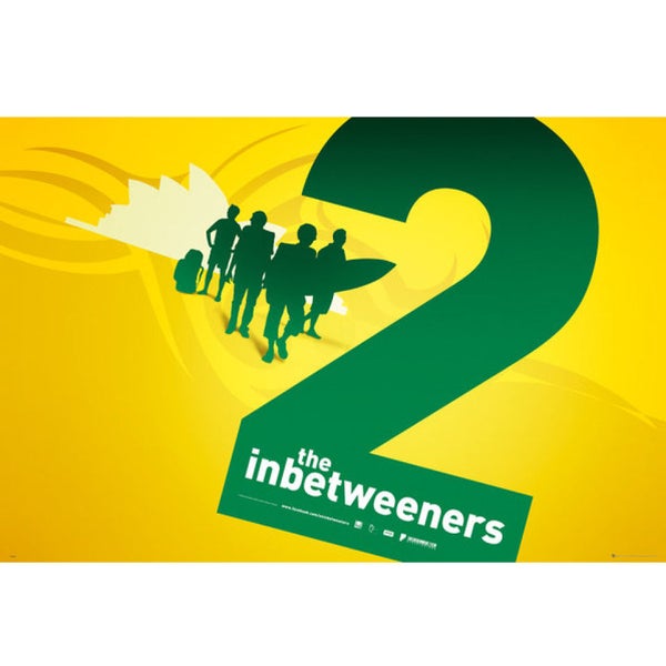 The Inbetweeners Silhouette - Maxi Poster - 61 x 91.5cm Merchandise ...