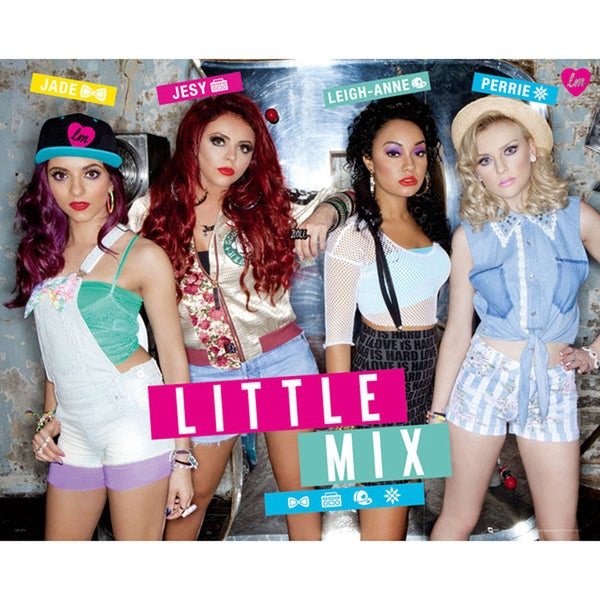 Little Mix Names - Mini Poster - 40 x 50cm Merchandise - Zavvi UK