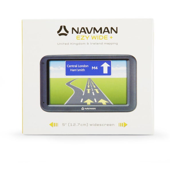 Navman Mio EZY Wide 5" Sat Nav with UK & ROI Maps and 3D Lane Guidance ...
