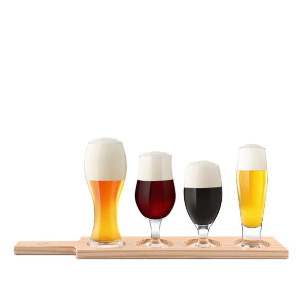 Beer Paddle Tasting Gift Set - 6 Pack - IWOOT UK
