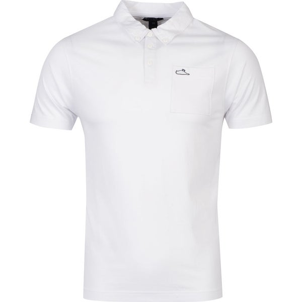 Atticus Men's Minimal Polo Shirt - White Clothing - Zavvi UK