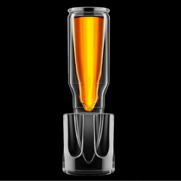 Bullet Shot Glass Gift Tube - IWOOT UK