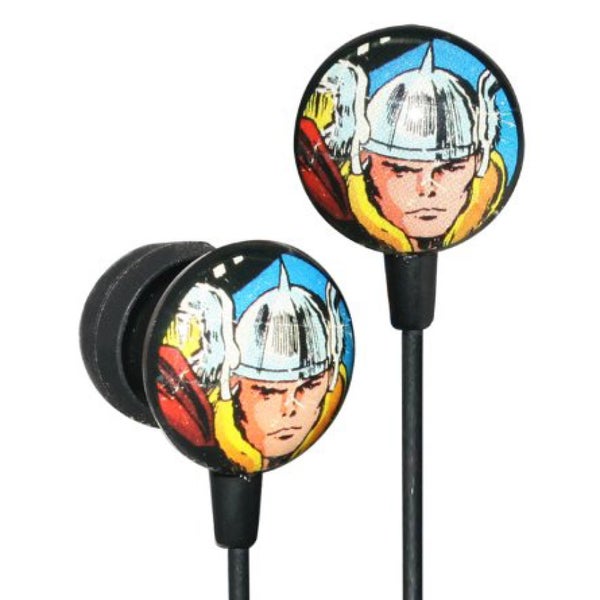 iHip Marvel Retro Earphones - Thor - IWOOT UK