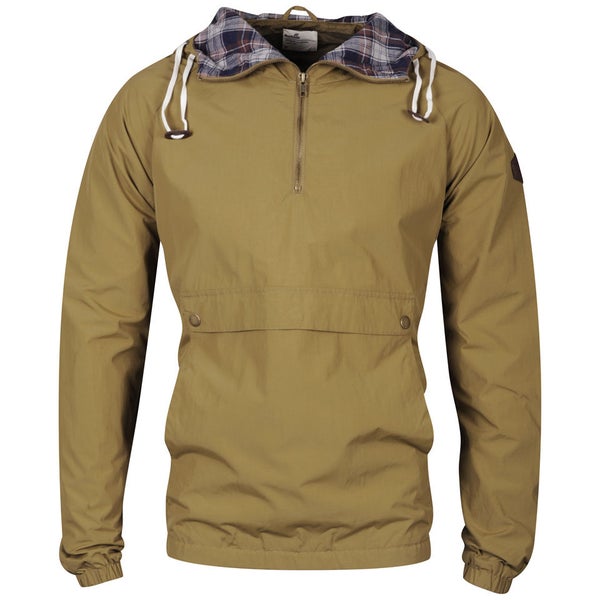 Boxfresh Men's Baback Ohd Nylon Windbreaker Jacket - Butternut Mens ...