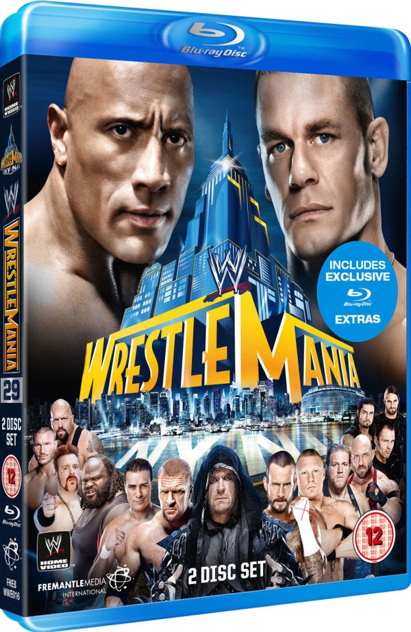 WWE: WrestleMania 29 Blu-ray - Zavvi UK