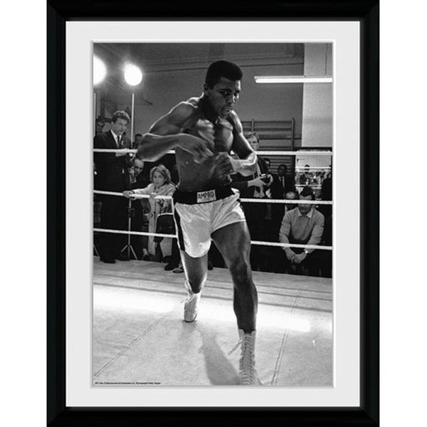 Muhammad Ali Shadow Box - 30x40 Collector Prints - IWOOT UK
