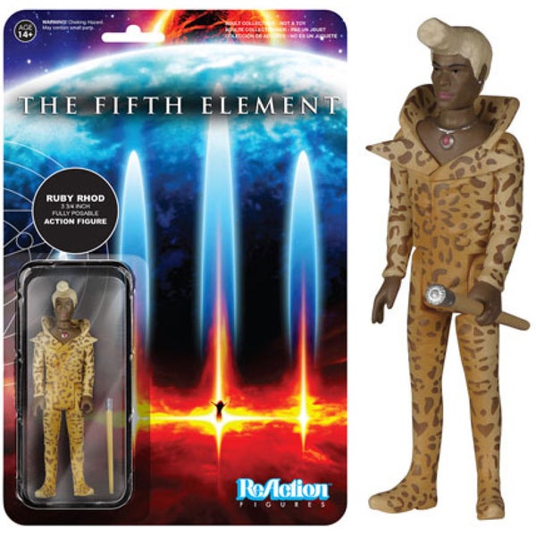 ReAction Fifth Element Ruby Rhod 3 3/4 Inch Action Figure Merchandise ...