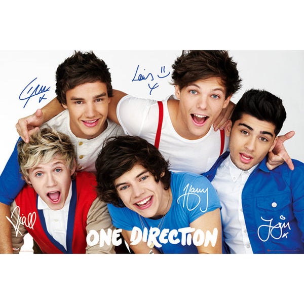One Direction Colours - Maxi Poster - 61 x 91.5cm Merchandise - Zavvi UK