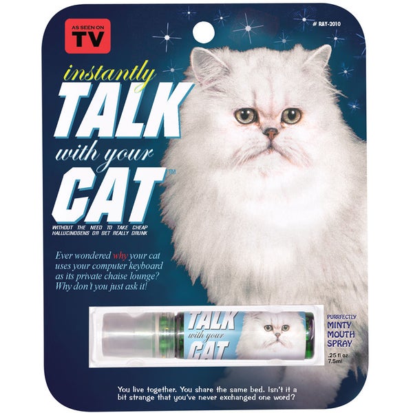 Spray pour parler le Chat - Blue Q Gifts | Zavvi France