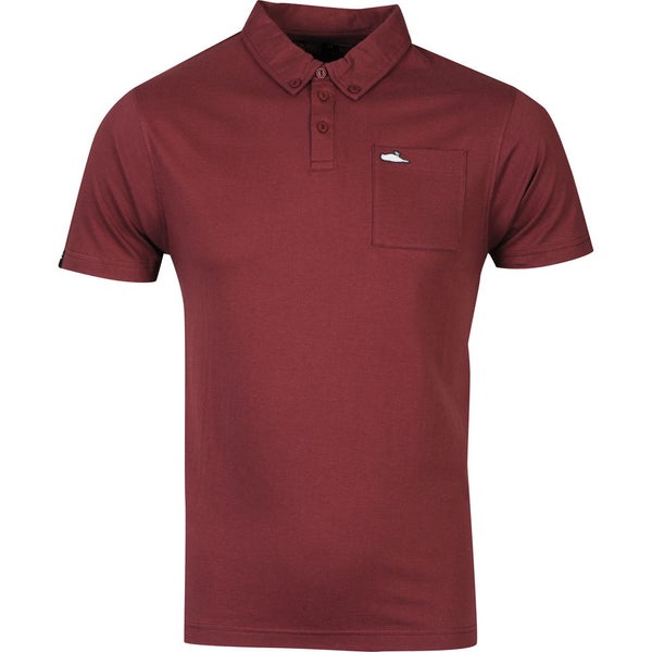 Atticus Men's Minimal Polo Shirt - Oxblood Red Clothing - Zavvi UK