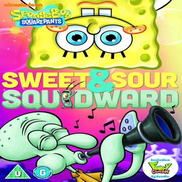 SpongeBob SquarePants: Sweet and Sour Squidward DVD - Zavvi UK