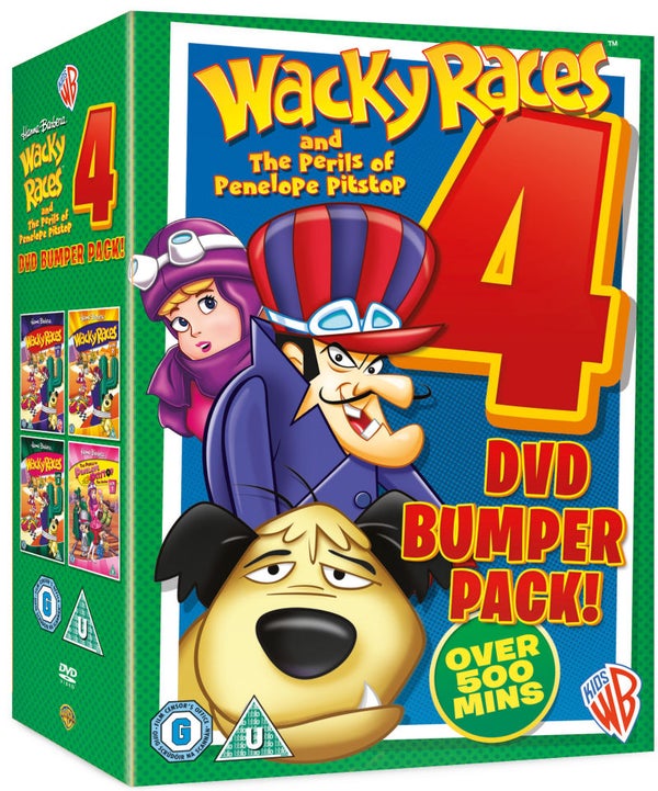 Wacky Races Quad (Wacky Races - Volumes 1-3 / Penelope Pitstop) DVD ...