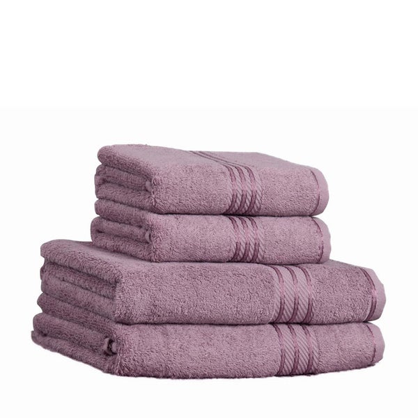 Restmor 100% Egyptian Cotton 4 Piece Supreme Towel Bale Set ( 500gsm ...