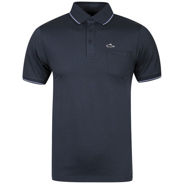 Atticus Men's Delmar Combed Cotton Knit Polo-Shirt - Navy Clothing ...