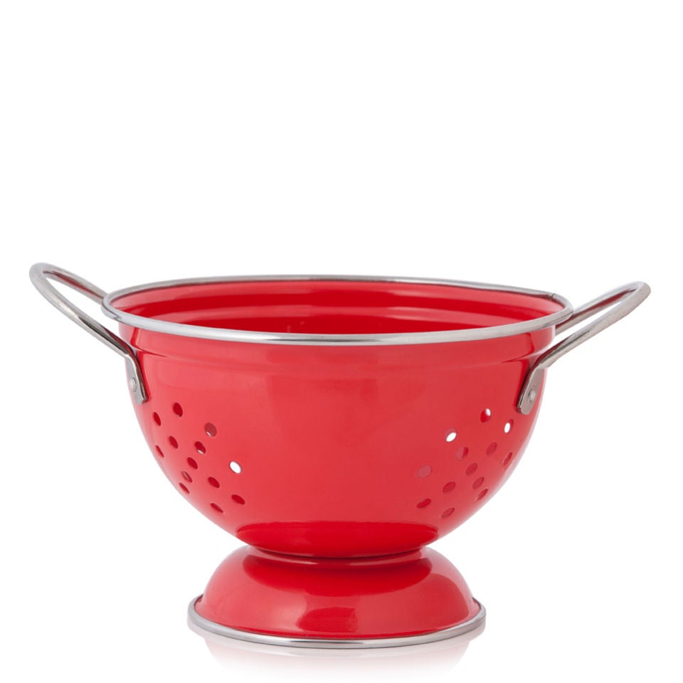Cook In Colour Small Colander - Red - IWOOT UK