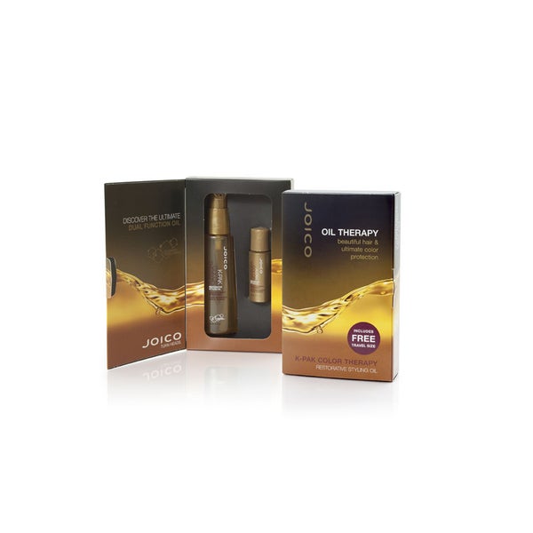 Joico K-Pak Color Therapy - Hair Oil Therapy Pack (100ml and 21.5ml)