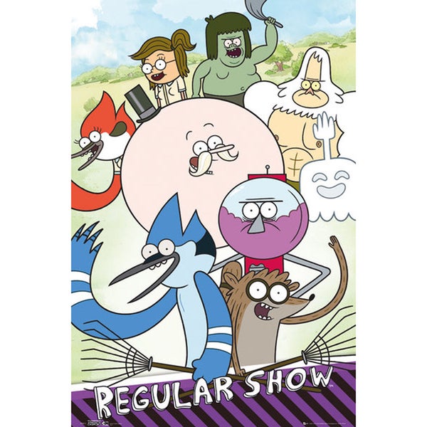 Regular Show Cast - Maxi Poster - 61 x 91.5cm Merchandise - Zavvi UK
