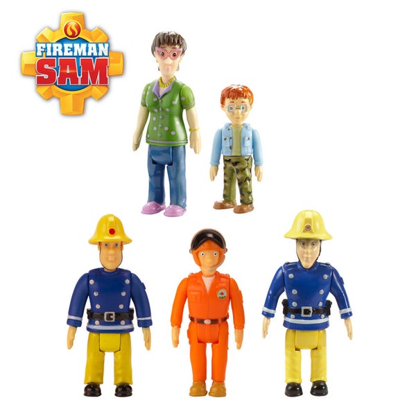 Fireman Sam 5-Figure Pack Toys - Zavvi UK