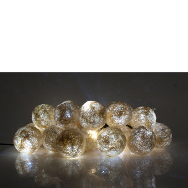 Everbright Solar Hessian Balls - IWOOT UK