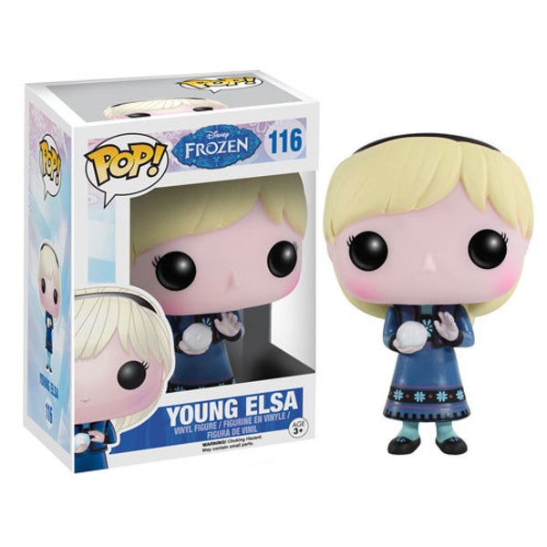 Disney Frozen Young Elsa Pop! Vinyl Figure Merchandise - Zavvi UK