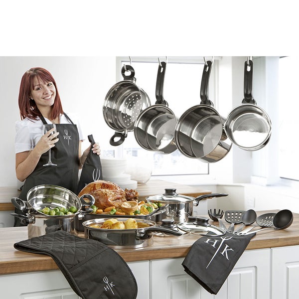 Hell's Kitchen 19 Piece Kitchen Combo Set - IWOOT UK