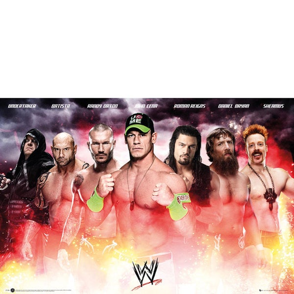 WWE Collage 2014 - Maxi Poster - 61 x 91.5cm Merchandise - Zavvi UK