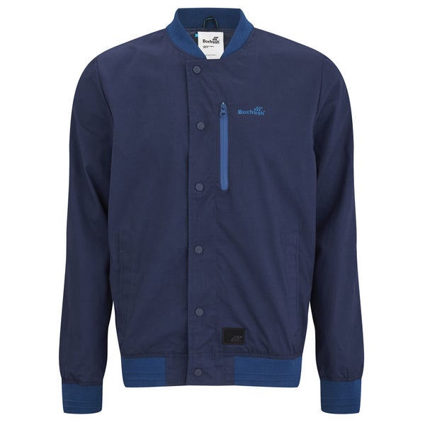 Boxfresh Men's Benntel Bomber Jacket - Mid Navy Mens Clothing - Zavvi UK
