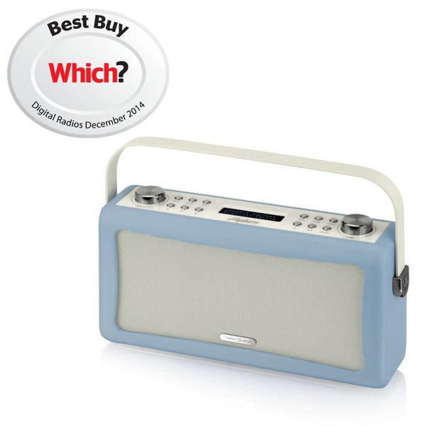 View Quest Hepburn Bluetooth Audio System with DAB+/FM Radio - Blue ...