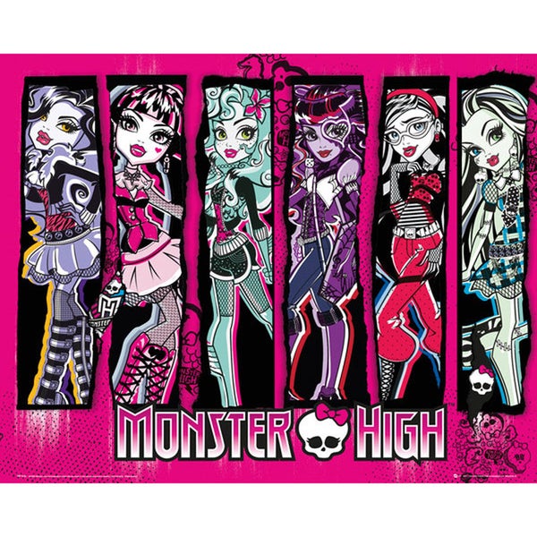 Monster High Group - Mini Poster - 40 x 50cm - IWOOT UK