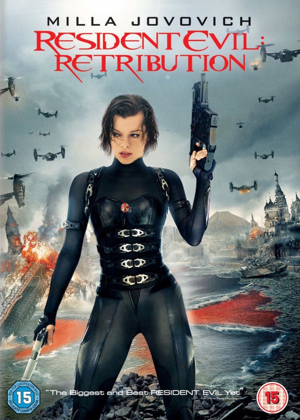 Resident Evil: Retribution DVD - Zavvi UK