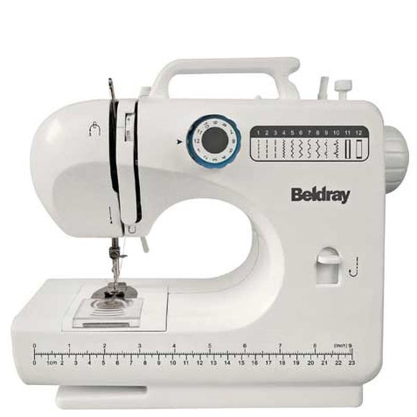 Beldray 12 Stitch Sewing Machine Bundle - White - IWOOT UK
