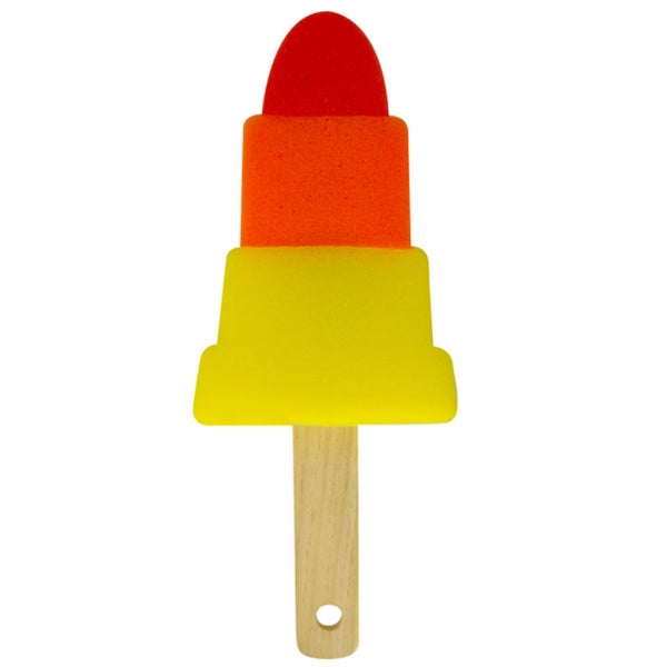 Spacepop Rocket Ice Lolly Shaped Sponge - IWOOT UK
